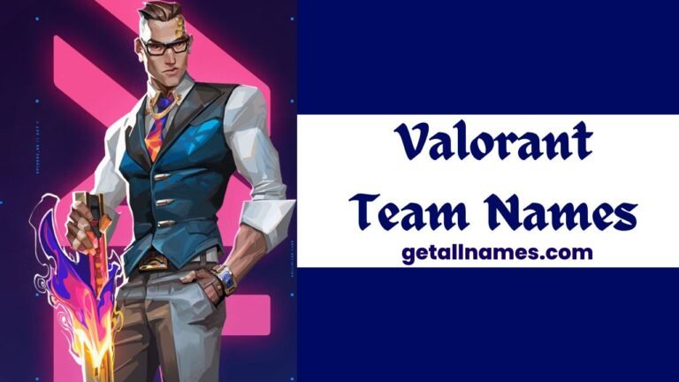 900+ Best and Ultimate Valorant Team Names for Gamers - Get All Names